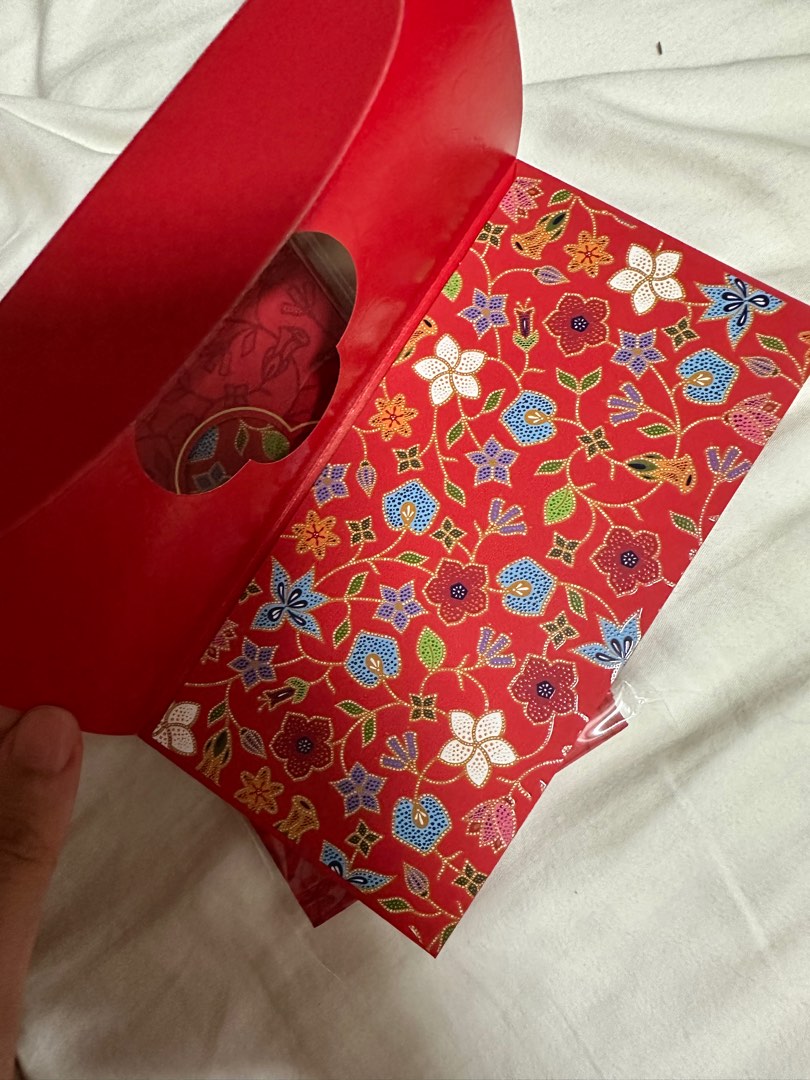 Batik inspired textured Ang Bao x8 pieces, Hobbies & Toys, Stationery ...