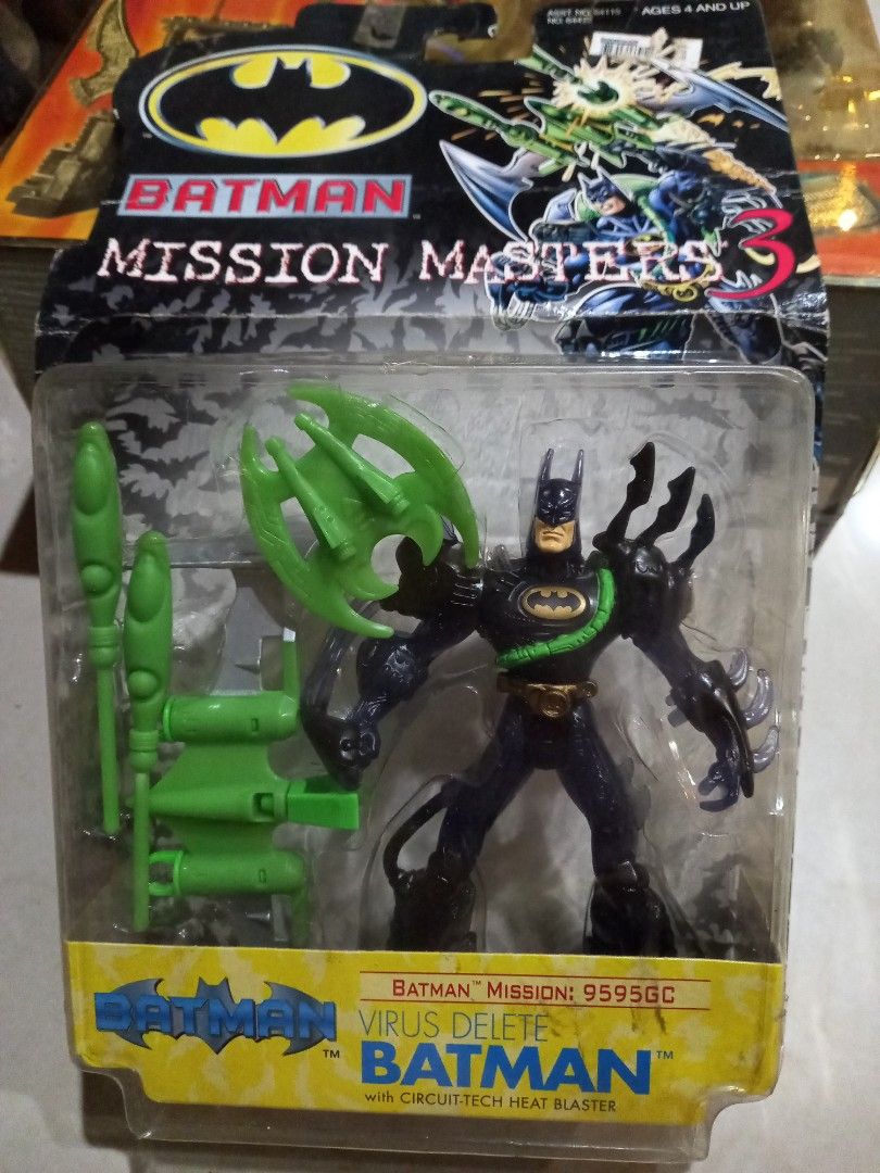 Batman Mission Masters 3 Virus Delete Batman with Circuit tech Heat ...