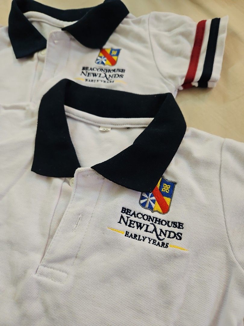 Beaconhouse Newland Early Year Polo T, Babies & Kids, Babies & Kids ...