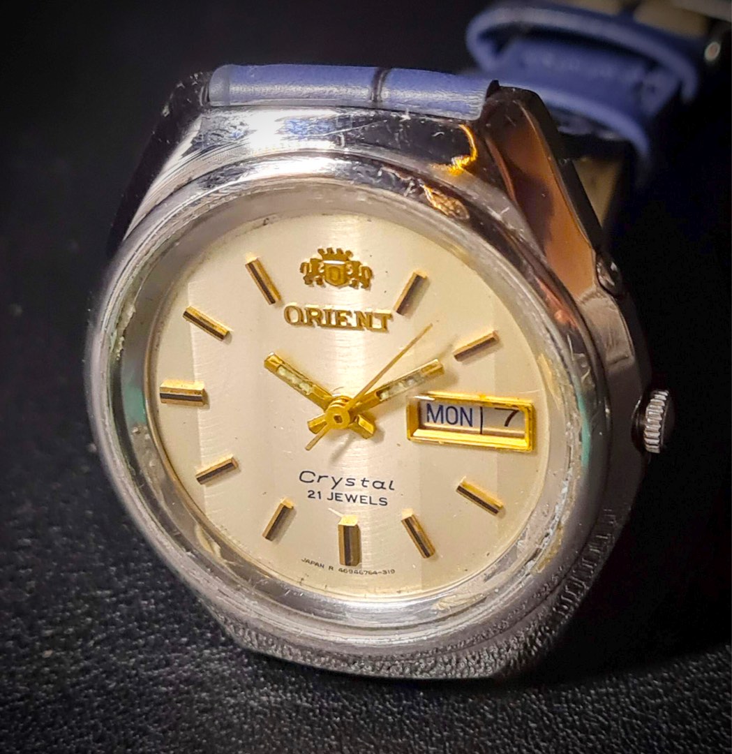 Beautiful Orient - Crystal - 21 Jewels - Automatic - Made in Japan on Carousell