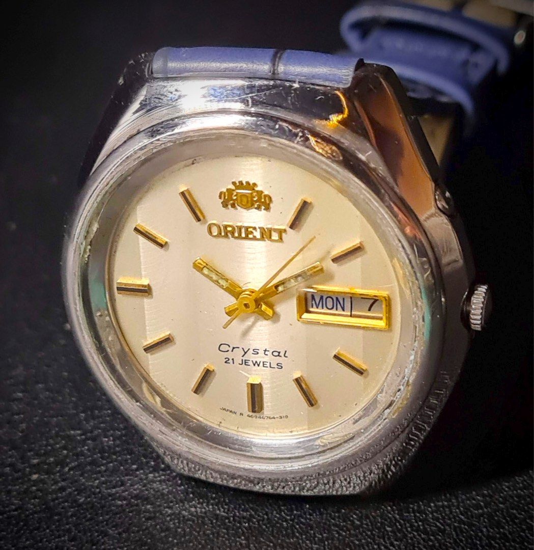 Beautiful Orient - Crystal - 21 Jewels - Automatic - Made in Japan on ...