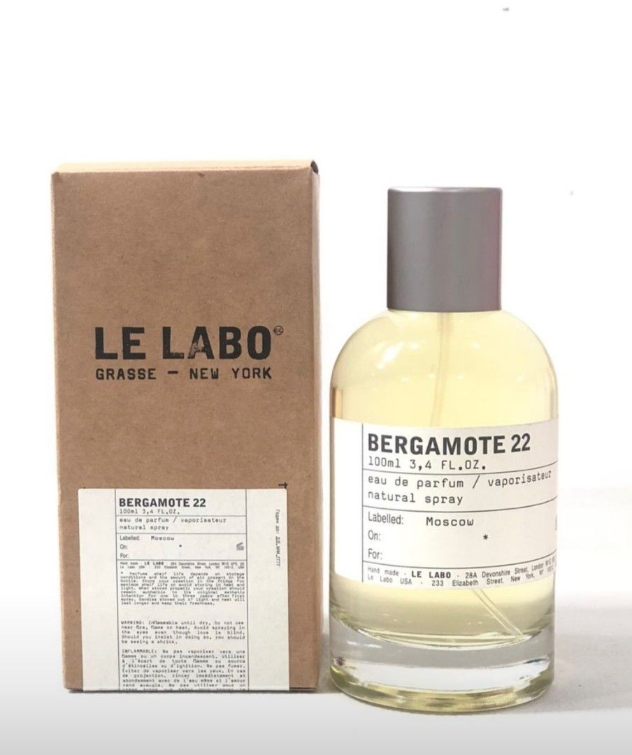 Bergamote 22 Unisex 100ml by LE LABO Original Tester Eropa (NEW FULL ...