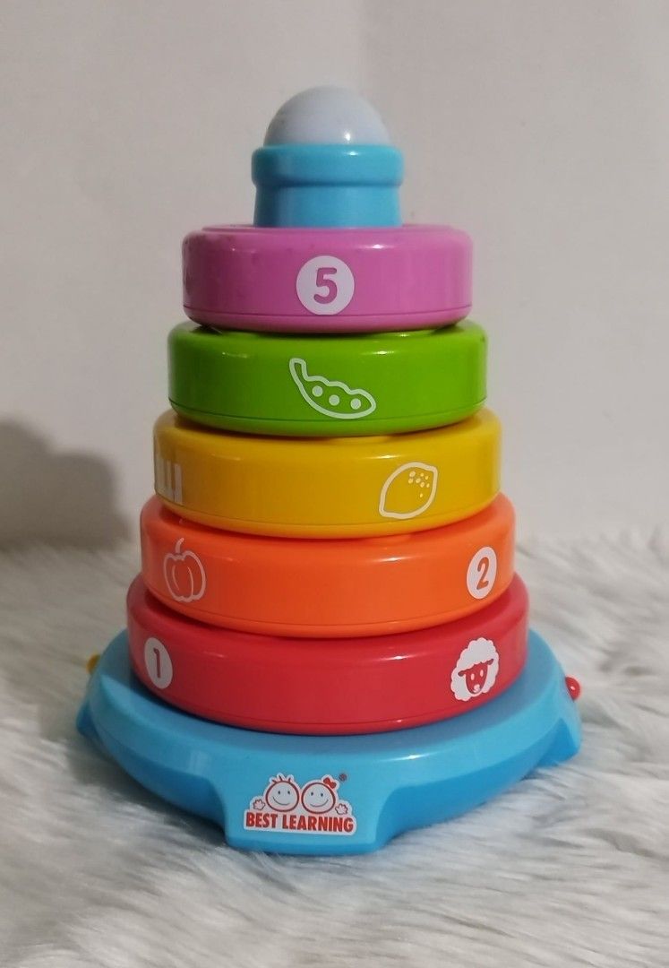 BEST LEARNING Stack & Learn, Babies & Kids, Infant Playtime on Carousell