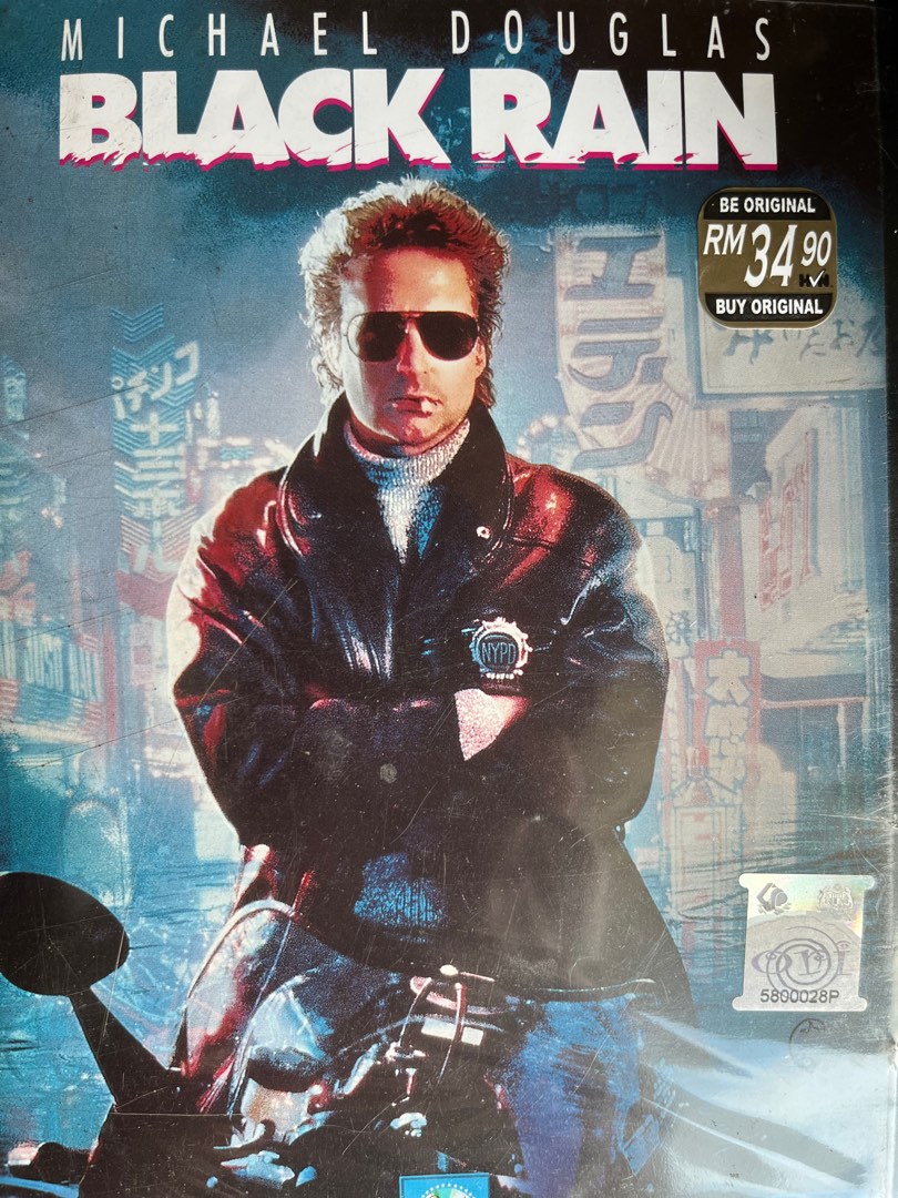 BLACK RAIN DVD, Hobbies & Toys, Music & Media, CDs & DVDs on Carousell