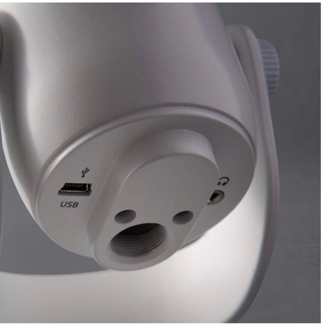 Blue Yeti USB Mic for Recording & Streaming on PC and Mac, 3 Condenser ...