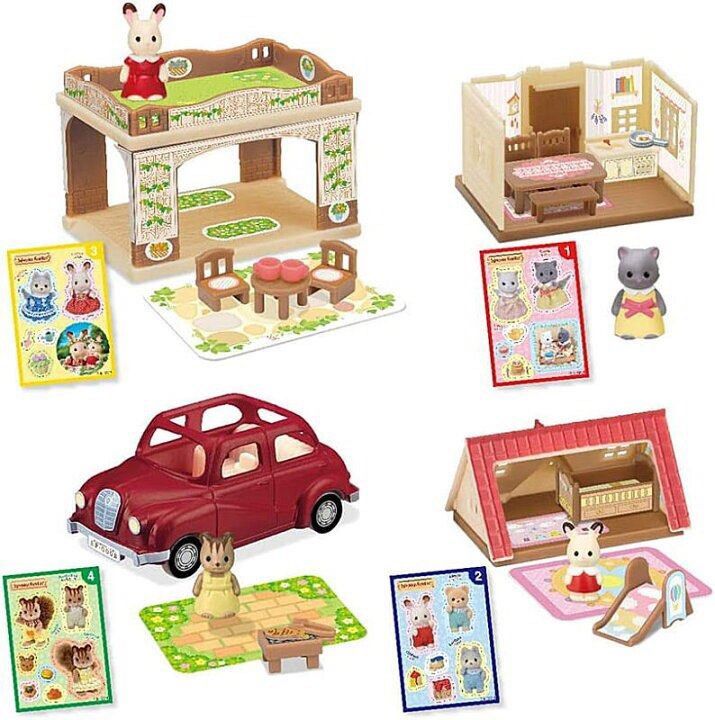 [BNIB] Sylvanian Families car house Kabaya mini series, Hobbies & Toys, Toys & Games on Carousell