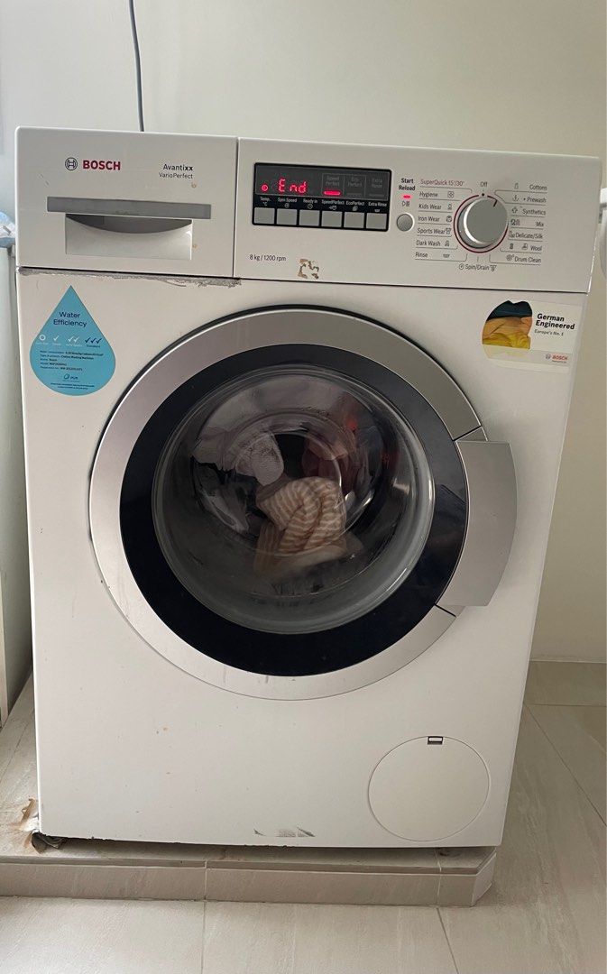 Bosch 8kg Washing machine, TV & Home Appliances, Washing Machines and Dryers on Carousell
