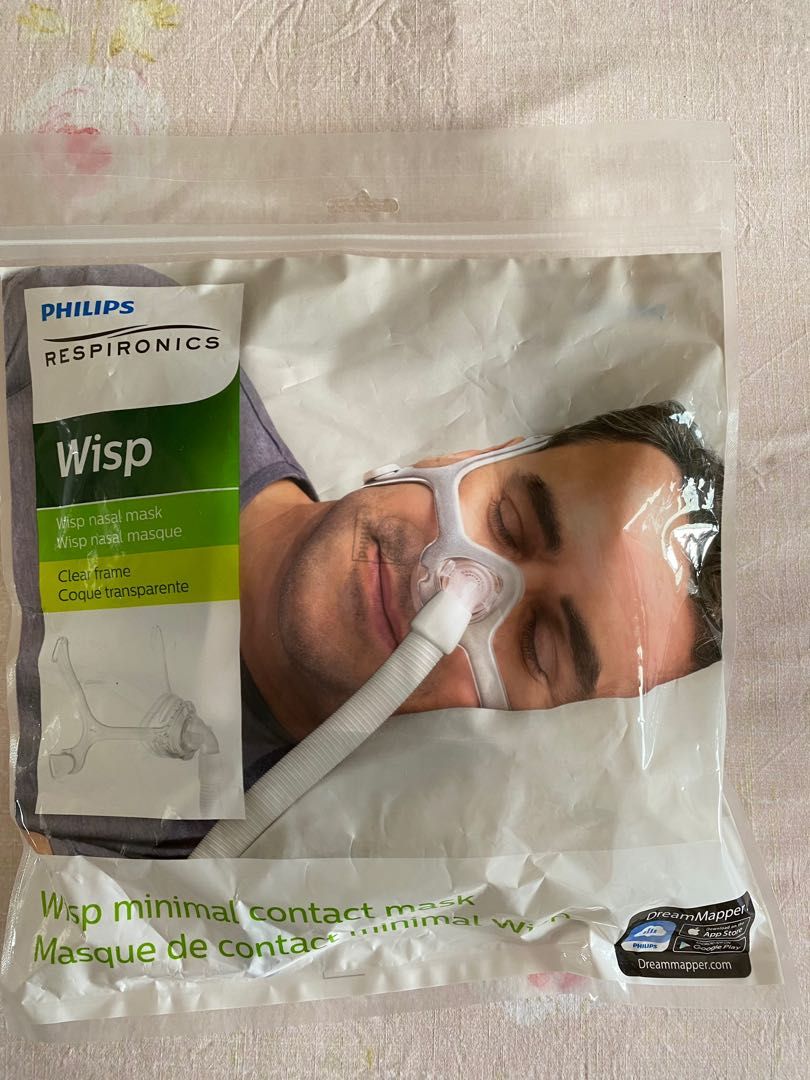 Brand New Philips Wisp CPAP Mask, Health & Nutrition, Medical Supplies ...
