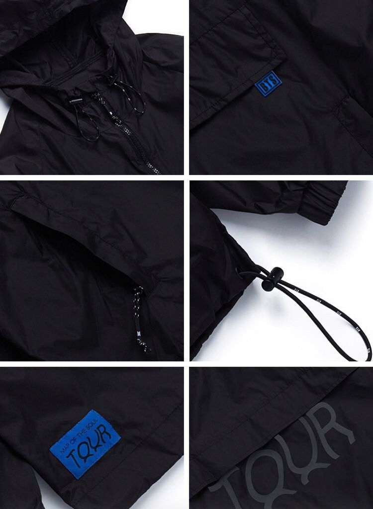 BTS Map of the Soul Tour Anorak / Windbreaker, Men's Fashion ...