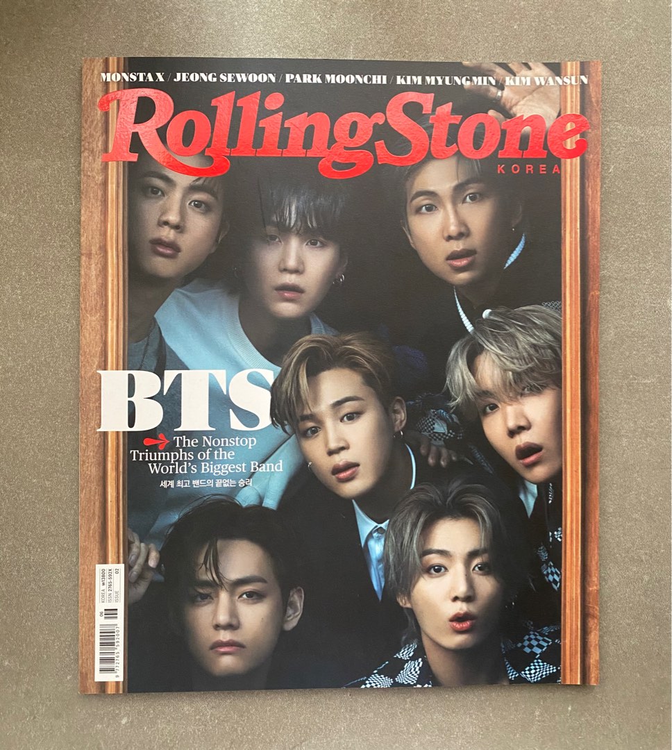 BTS Rolling Stone Magazine on Carousell