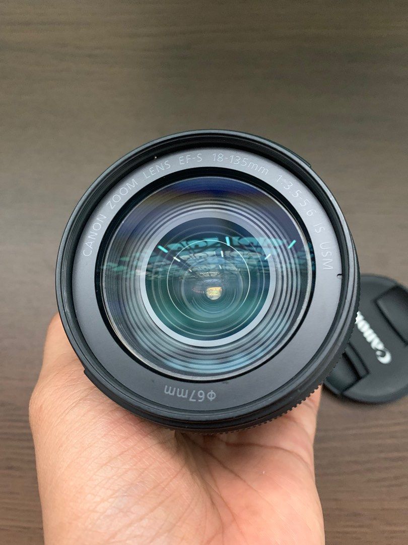 Canon 18-135mm IS Nano USM Lens (APS-C Canon DSLR), Photography, Lens & Kits on Carousell