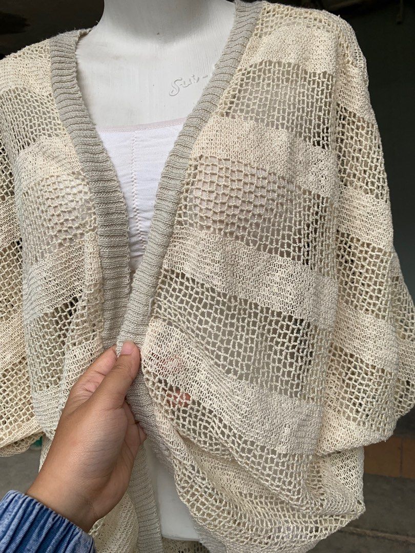 Cardigan Putih #10 ‼️ RAJUT GEMESS IMPORT‼️, Fesyen Wanita, Pakaian ...