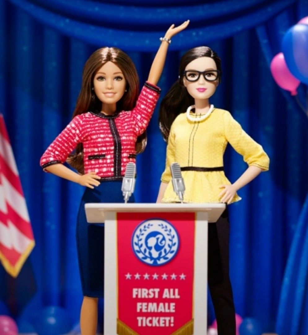 Career Barbie President & Vice President Doll Set, Hobbies & Toys, Toys ...