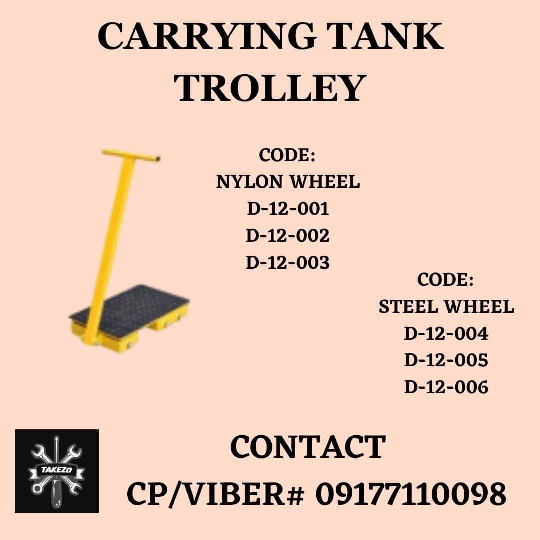 CARRYING TANK TROLLEY, Commercial & Industrial, Industrial Equipment on ...