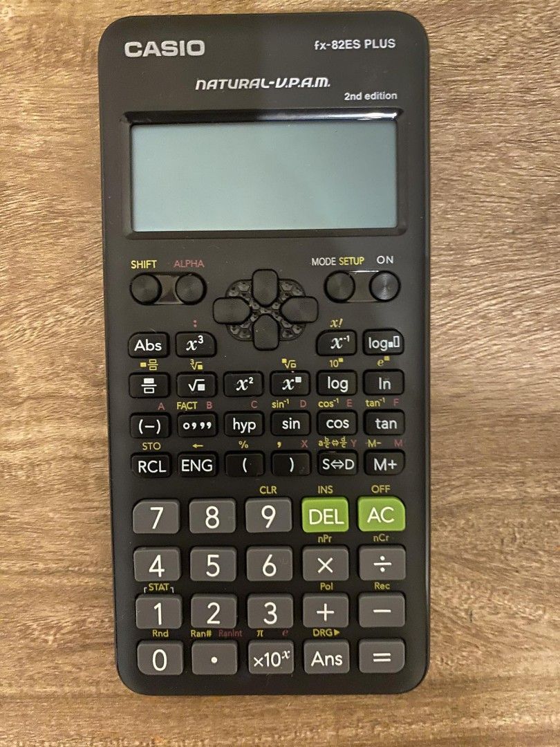Casio fx-82ES PLUS 2nd Edition Scientific Calculator, Computers & Tech ...