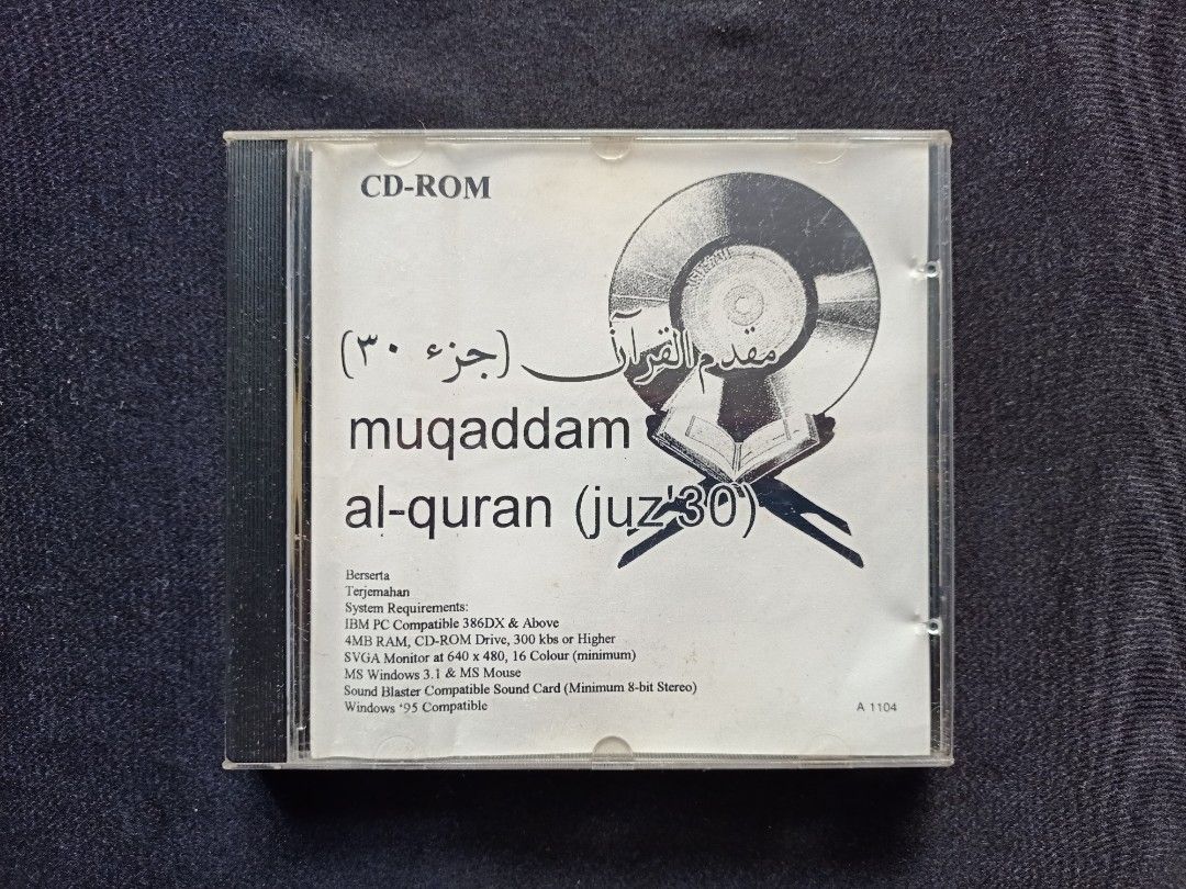 CD-ROM : Muqaddam / Al-Quran ( Juz '30 ), Hobbies & Toys, Music & Media ...