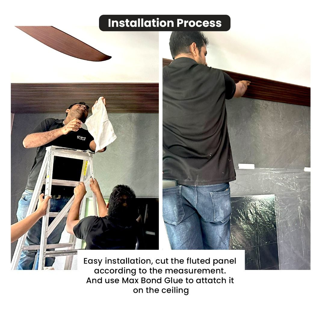 Ceiling Fluted Panel / Korea Fluted Wall Panel / Fluted Wall Panel ...