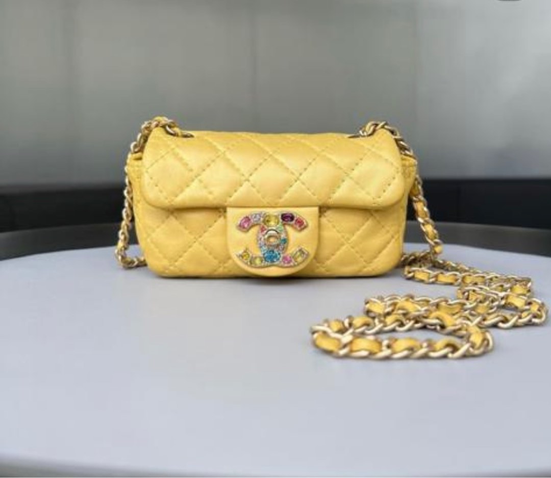 Chanel micro mini flap, Luxury, Bags & Wallets on Carousell