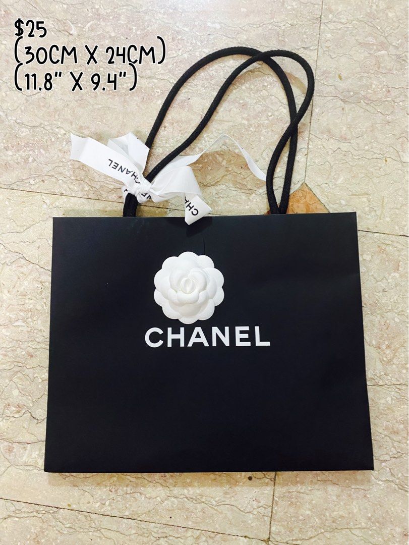 chanel, YSL, longchamp paper bags and boxes, Luxury, Bags & Wallets on ...