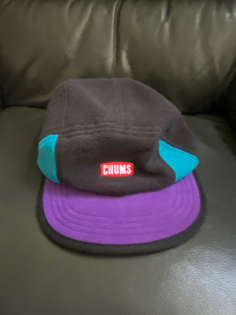 CHUMS Recycle Chumley Fleece Cap 五分割帽, 男裝, 手錶及配件, 棒球帽、帽 - Carousell