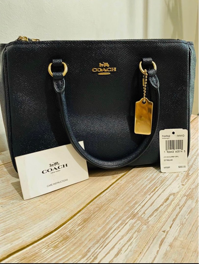 Coach Mini Surrey Bag, Luxury, Bags & Wallets on Carousell