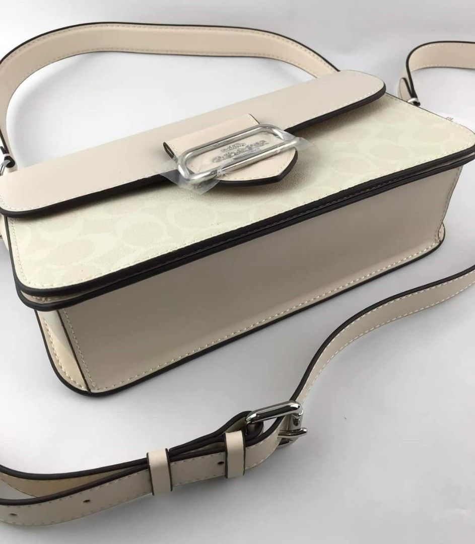 Coach Morgan Shoulder Bag in Signature Colorblock, Women's Fashion ...