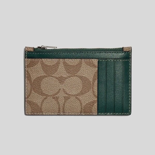 Coach Zip Card Case, Men's Fashion, Watches & Accessories, Wallets ...