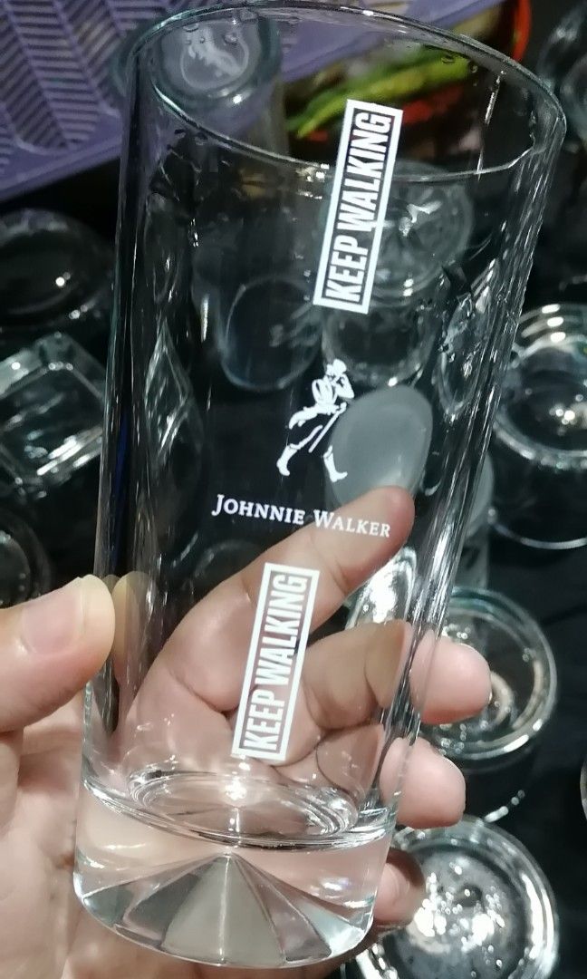 Coca Cola, Carlsberg, Johnny Walker, Baileys Glass on Carousell
