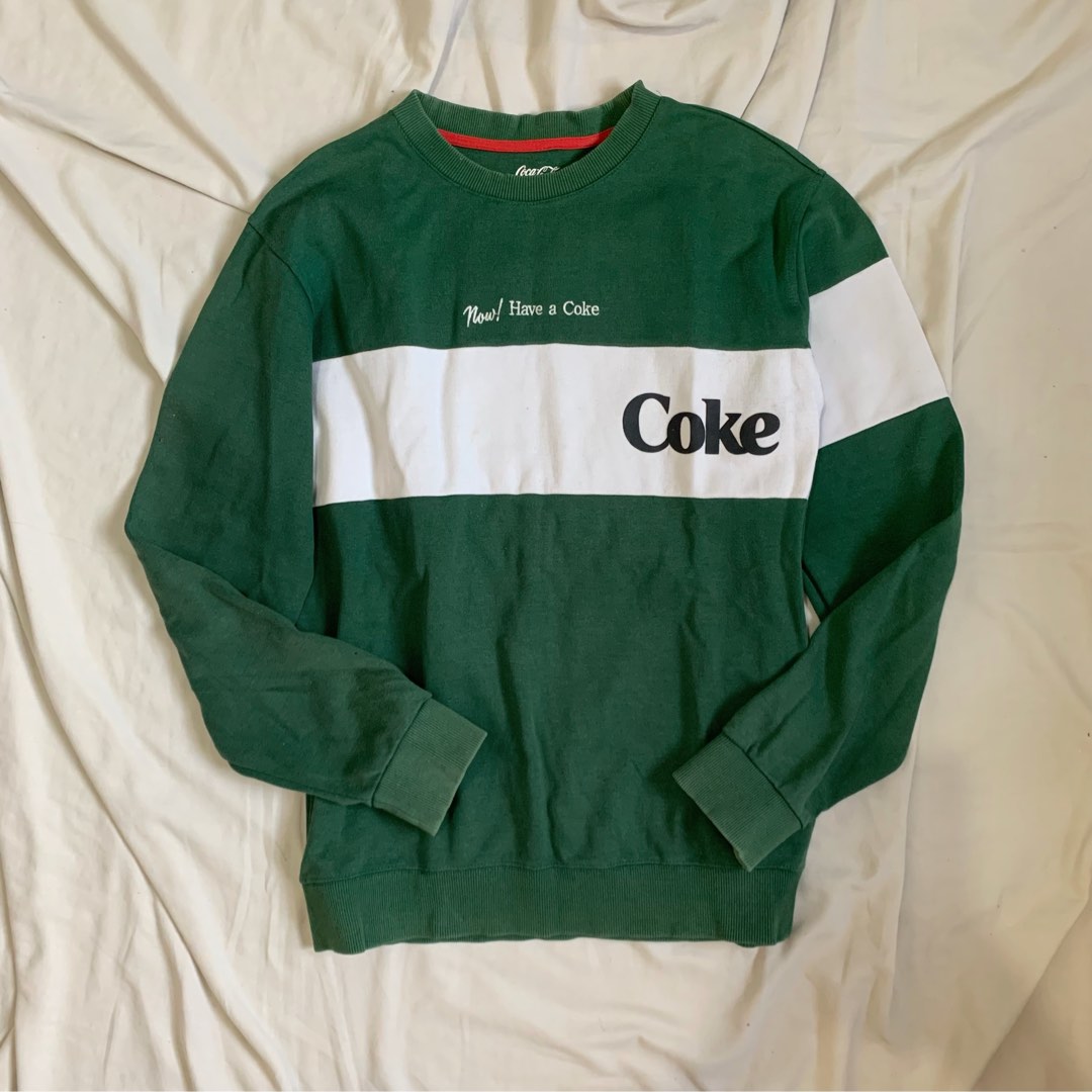 Coca Cola Sweater, Men's Fashion, Tops & Sets, Hoodies on Carousell