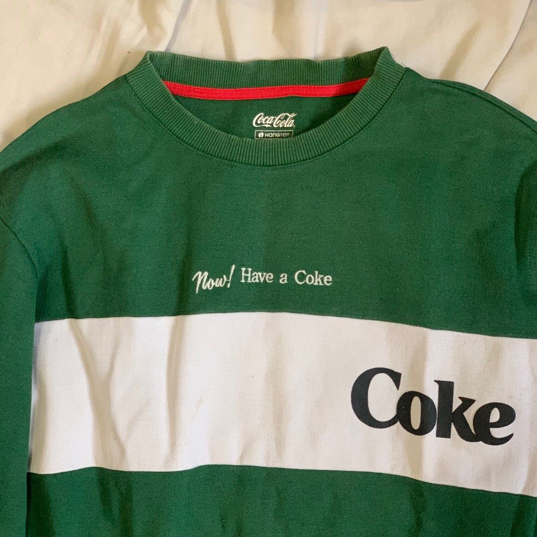 Coca Cola Sweater, Men's Fashion, Tops & Sets, Hoodies on Carousell
