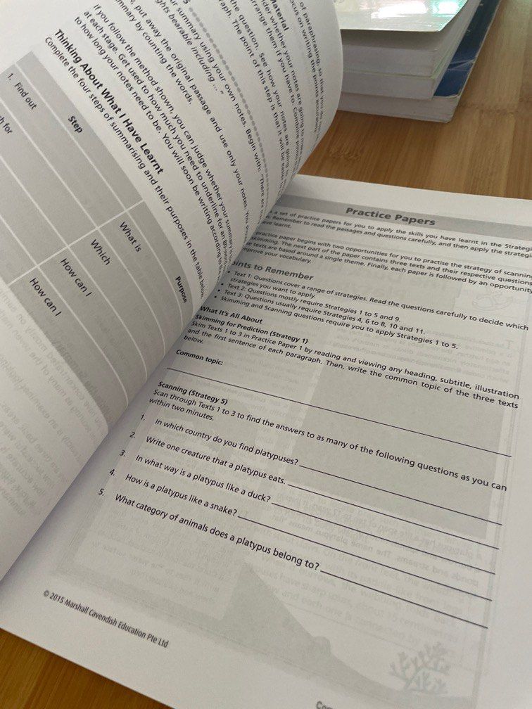 Comprehension Strategies For Excellence Secondary 1, Hobbies & Toys ...