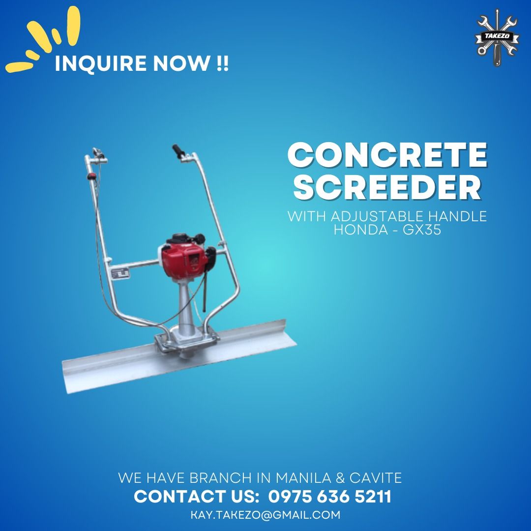 CONCRETE SCREEDER, Commercial & Industrial, Construction & Building ...