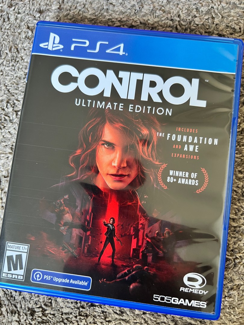 Control Ultimate Edition Ps4 Game Video Gaming Video Games