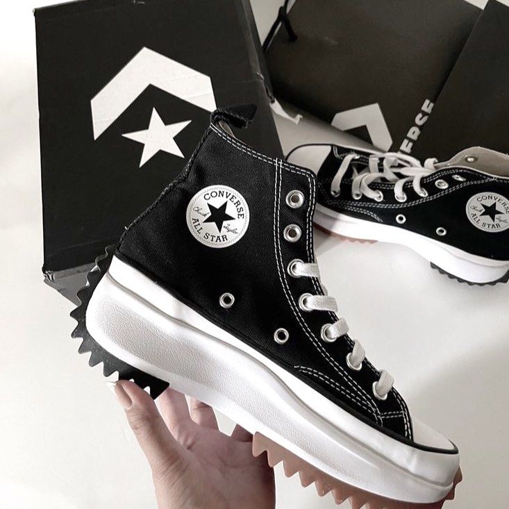 converse low cut run star hike, Women's Fashion, Footwear, Sneakers on ...