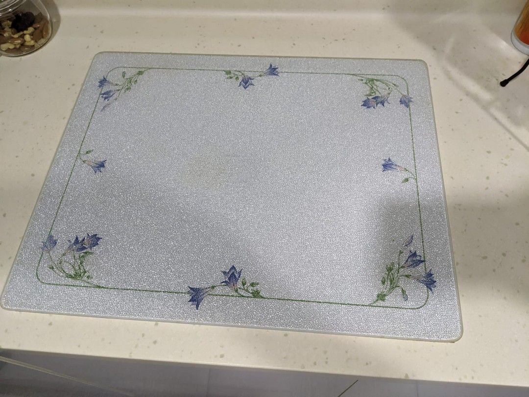 Corning Glass Counter Saver/ Chopping Board, Furniture & Home Living ...