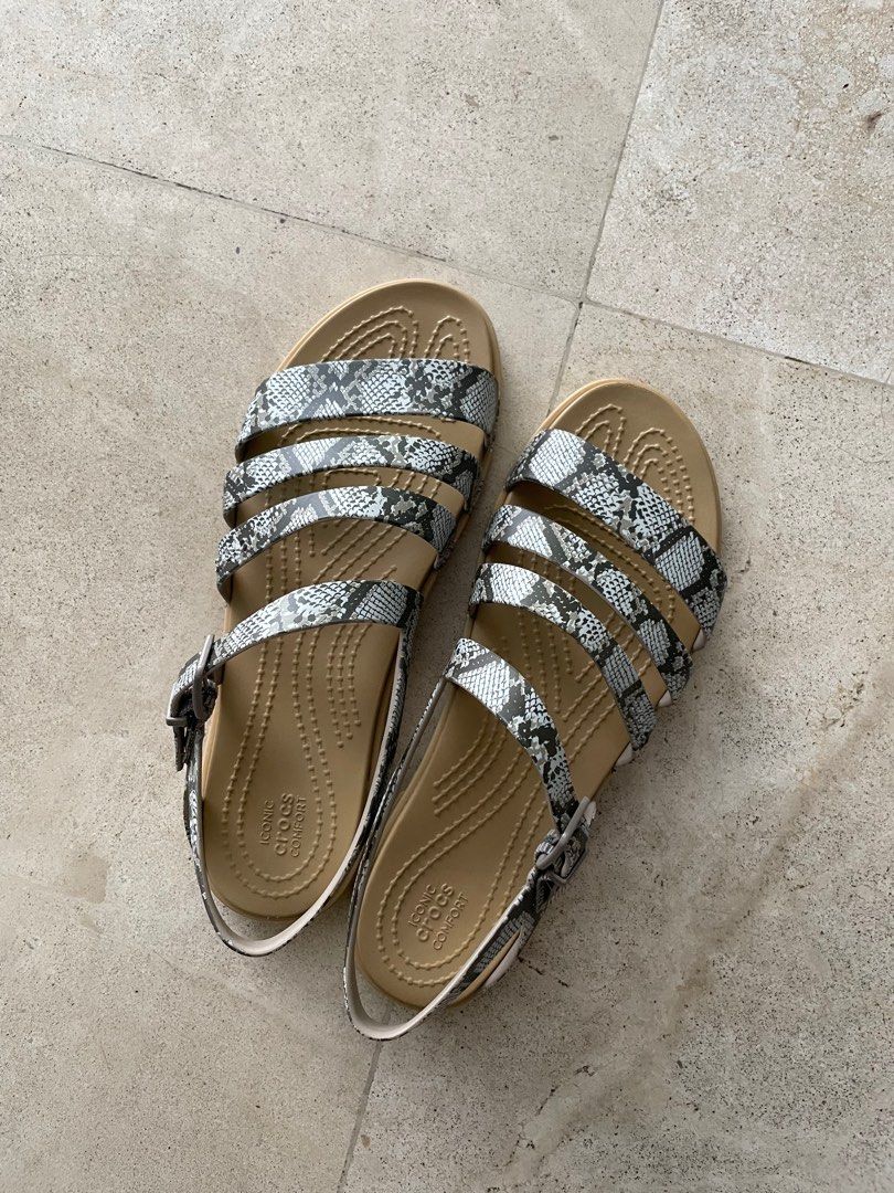 Crocs Tulum Sandals, Women's Fashion, Footwear, Sandals on Carousell