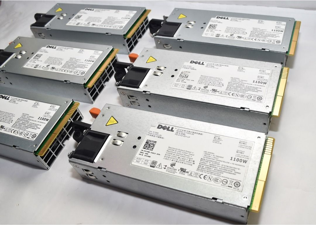 Dell TCVRR PowerEdge T710 T510 T910 R810 1100W Redundant Power Supply ...