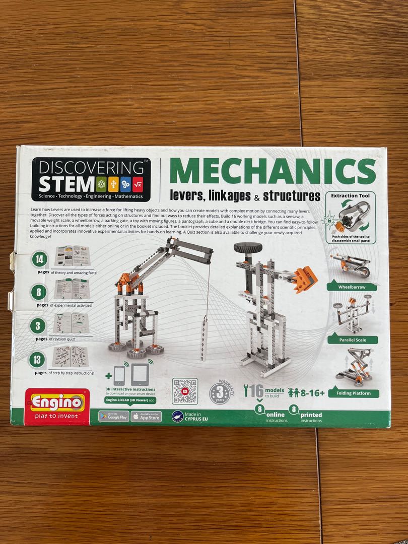Discovering Stem Mechanics, Hobbies & Toys, Toys & Games on Carousell