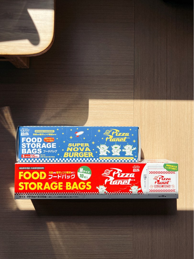 Disney Pixar Toy Story Pizza Planet Food Storage Bags, Hobbies & Toys ...