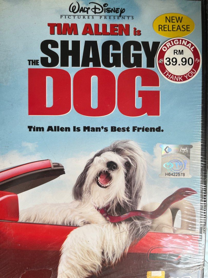 DISNEY THE SHAGGY DOG, Hobbies & Toys, Music & Media, CDs & DVDs on ...