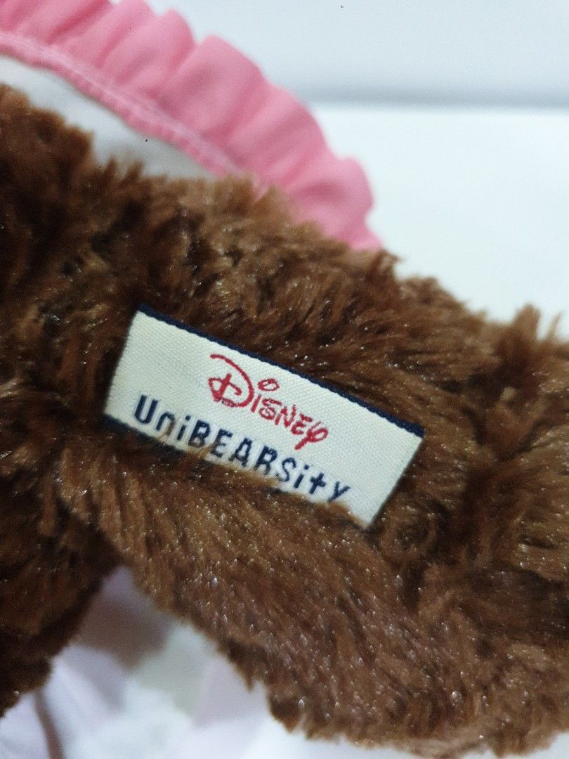 Disney Unibear Unibearsity Teddy bear Pudding Minnie Valentine plush ...