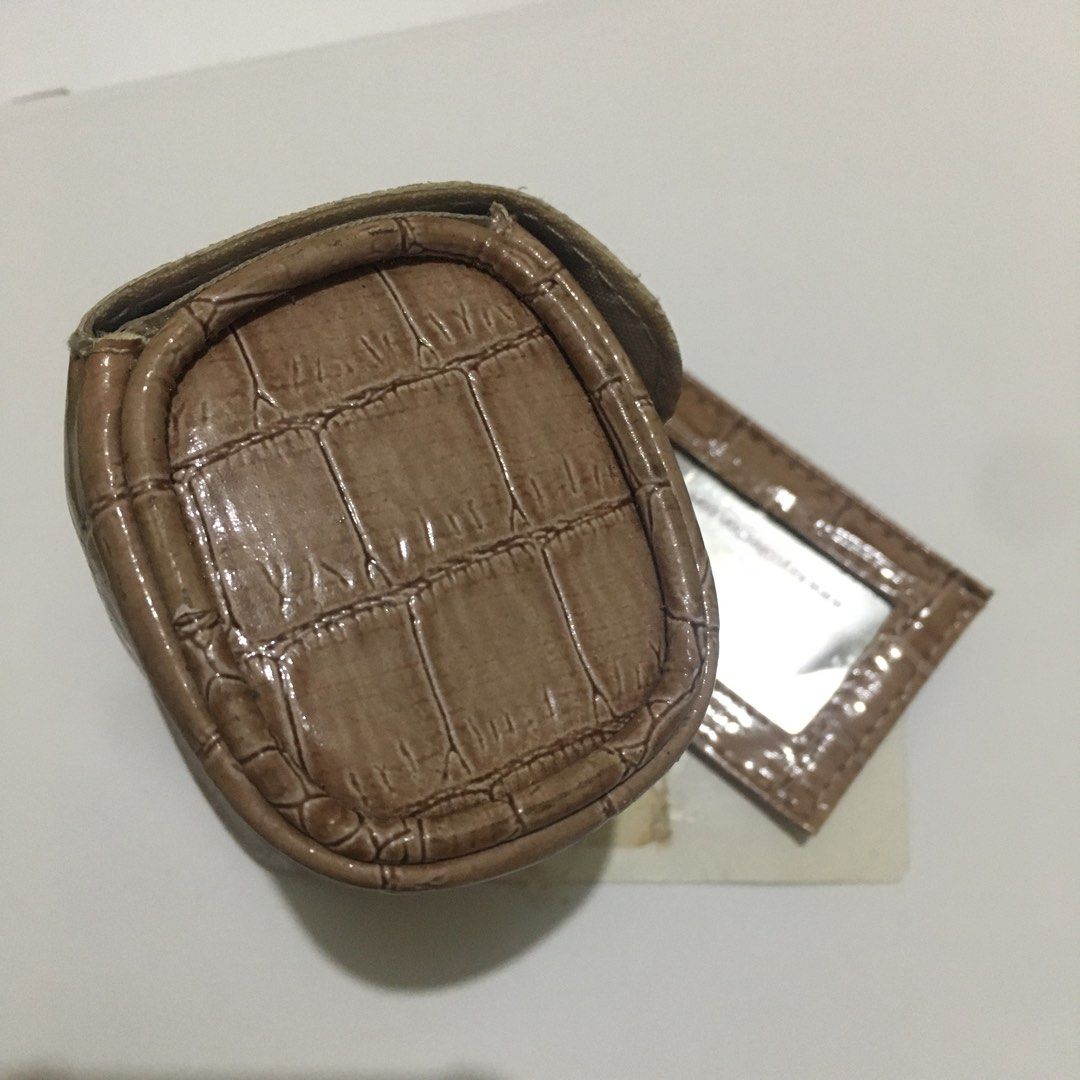 Dompet koin mini motif kulit plastik masami shouko ada cermin, Barang ...