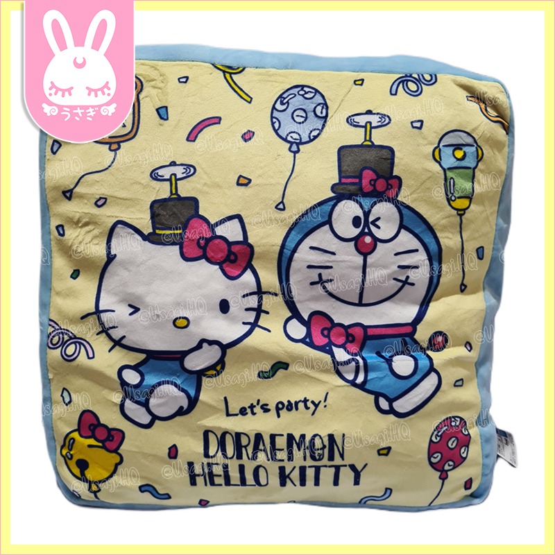 Doraemon x Hello Kitty Collaboration Let's Party! Mochi Mochi Square ...