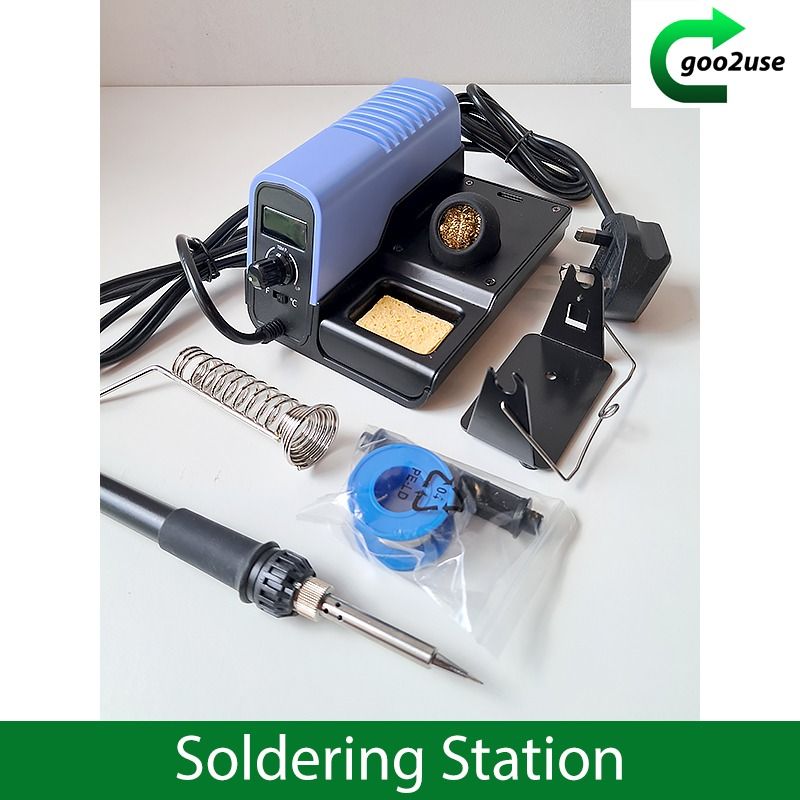 DURATOOL Temperature Controlled Soldering Station 48W-130W, Furniture ...