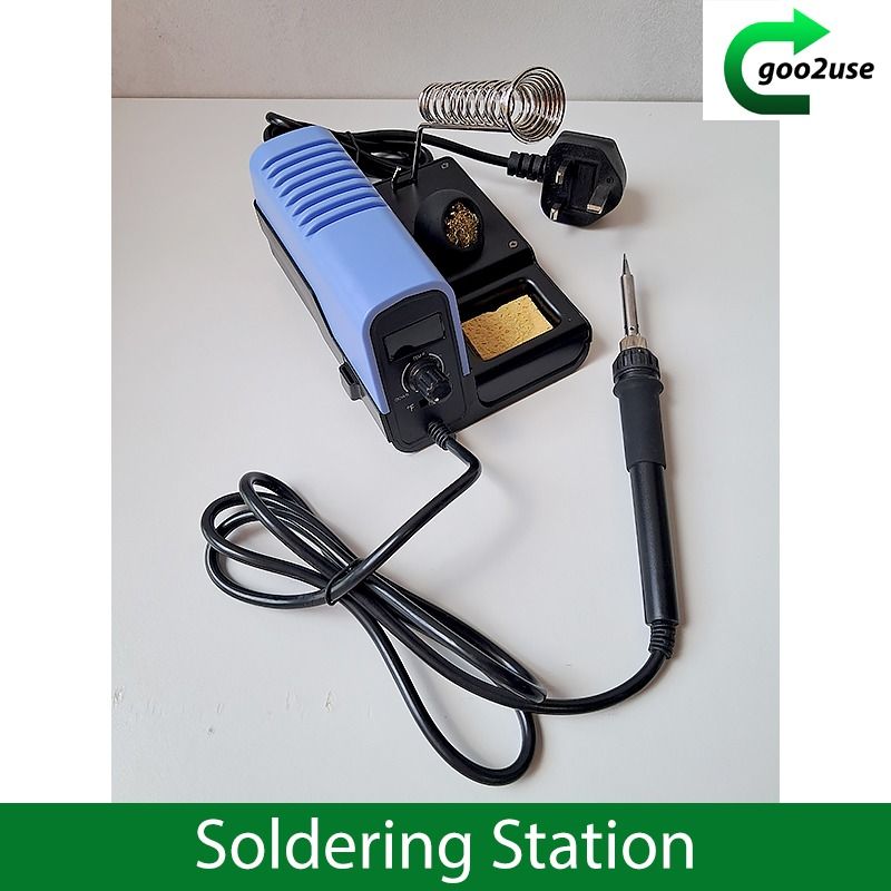 DURATOOL Temperature Controlled Soldering Station 48W-130W, Furniture ...