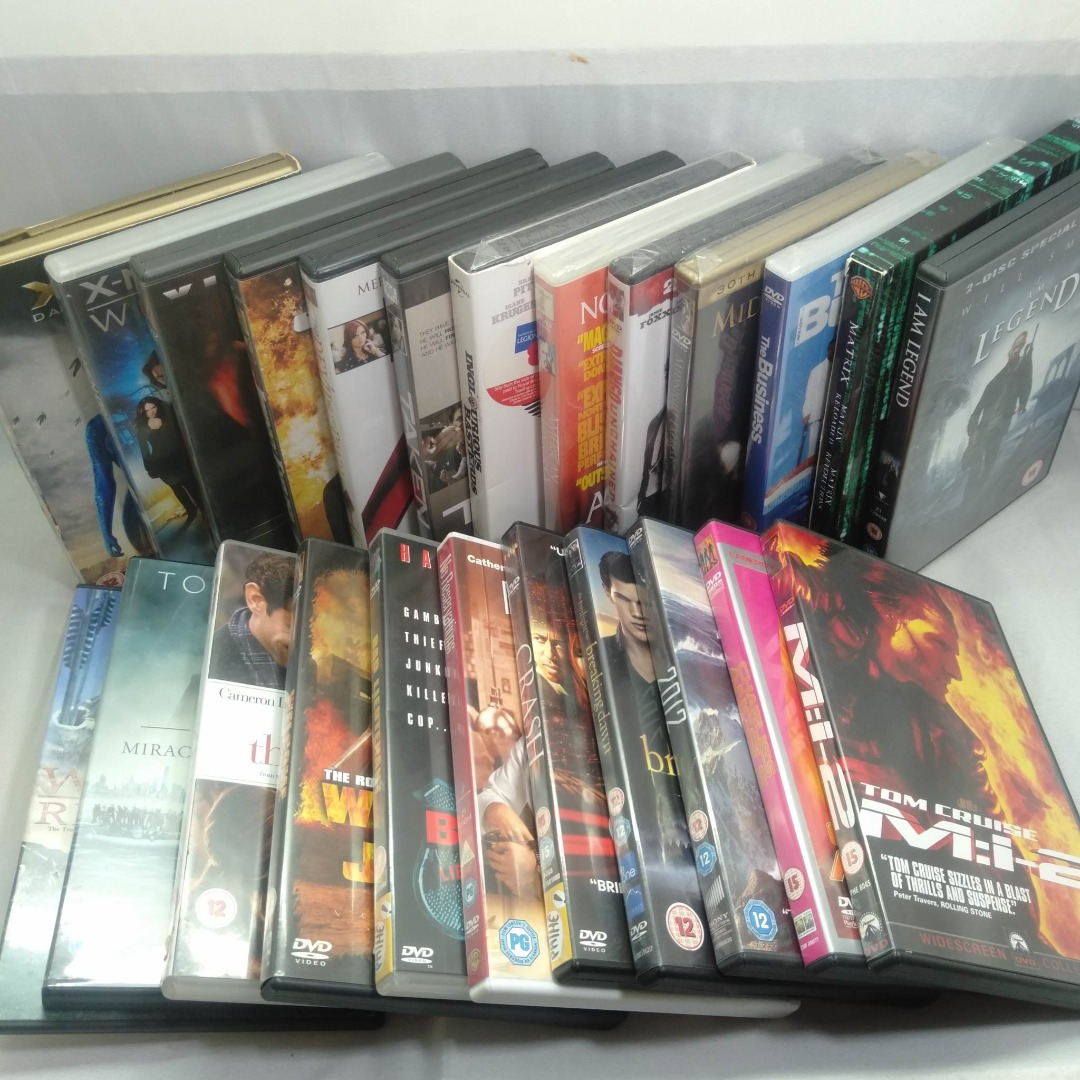 DVD blockbuster Movies 12 and up from the UK good as new condition ...