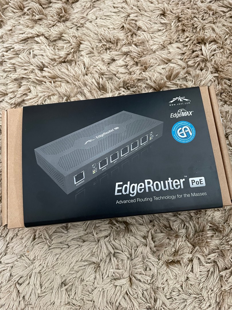 Ubiquiti Edge Router 5 Port POE Professional, Computers & Tech, Parts ...
