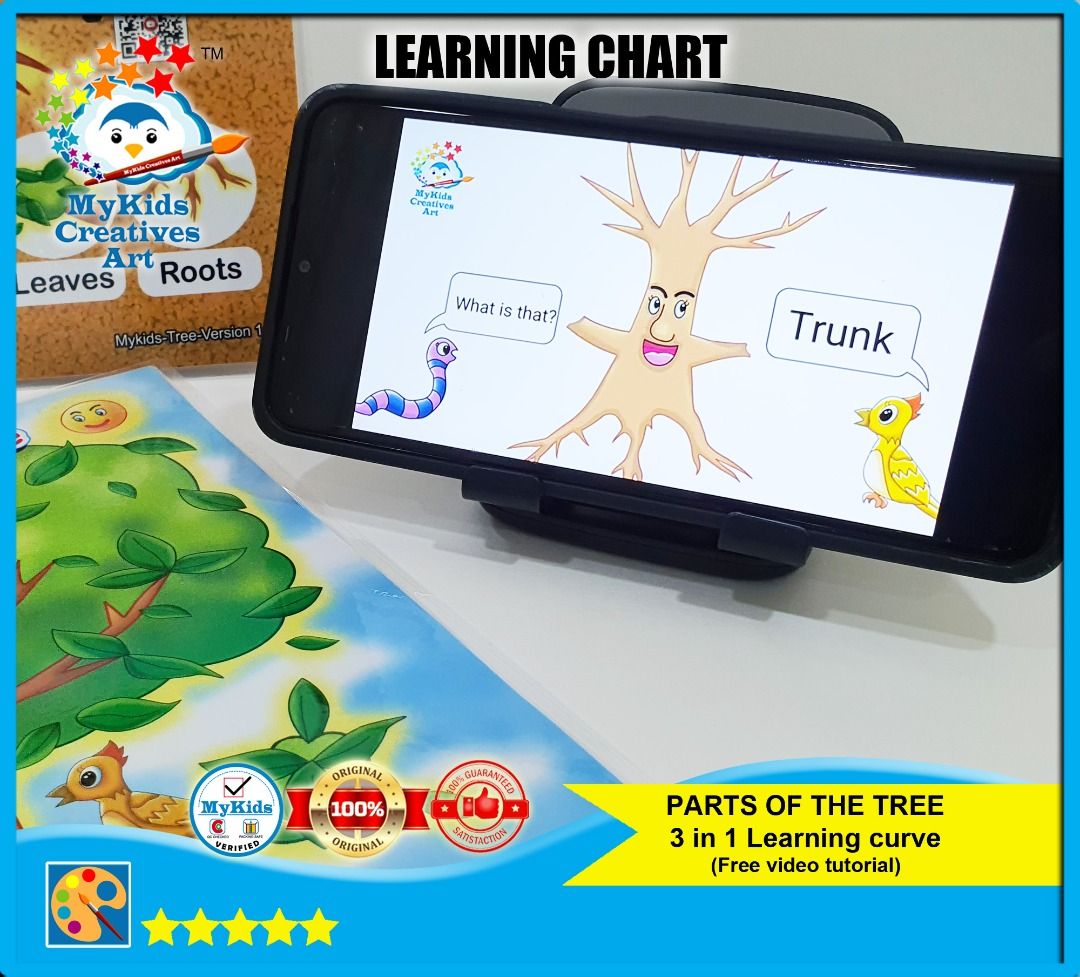EDUCATIONAL CHART CARD TREE 3 IN 1 LEARNING CURVE, Hobbies & Toys ...