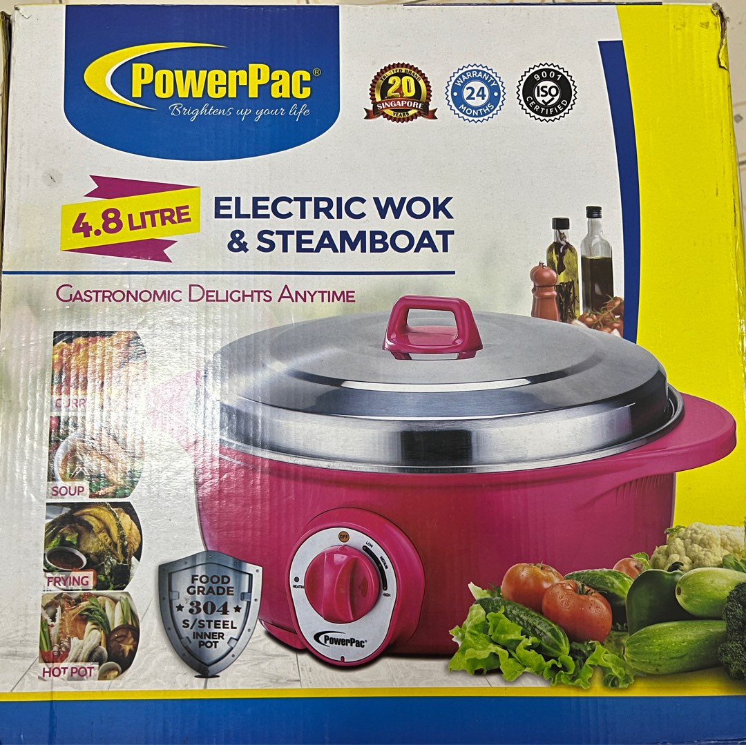 Electric Wok & Steamboat, TV & Home Appliances, Kitchen Appliances, BBQ ...