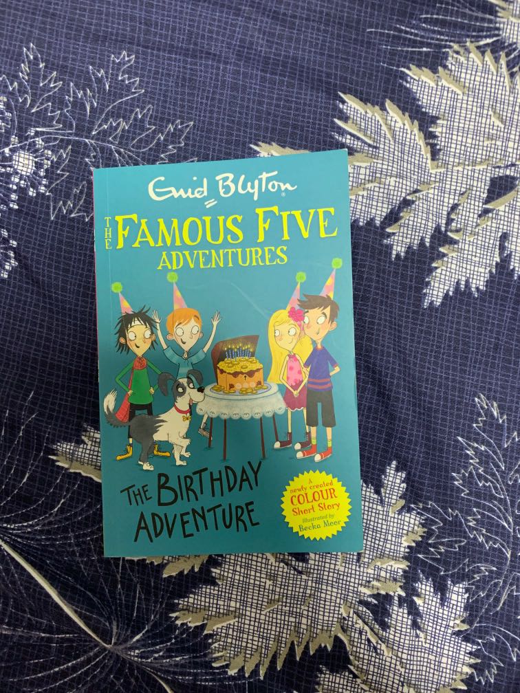 Enid Blyton famous five the birthday adventure book, Hobbies & Toys ...